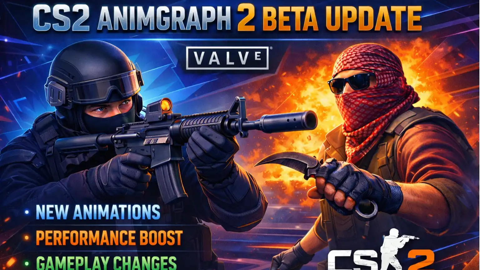 CS2 Animations Overhaul: Valve Launches Animgraph 2 Beta Update for ...