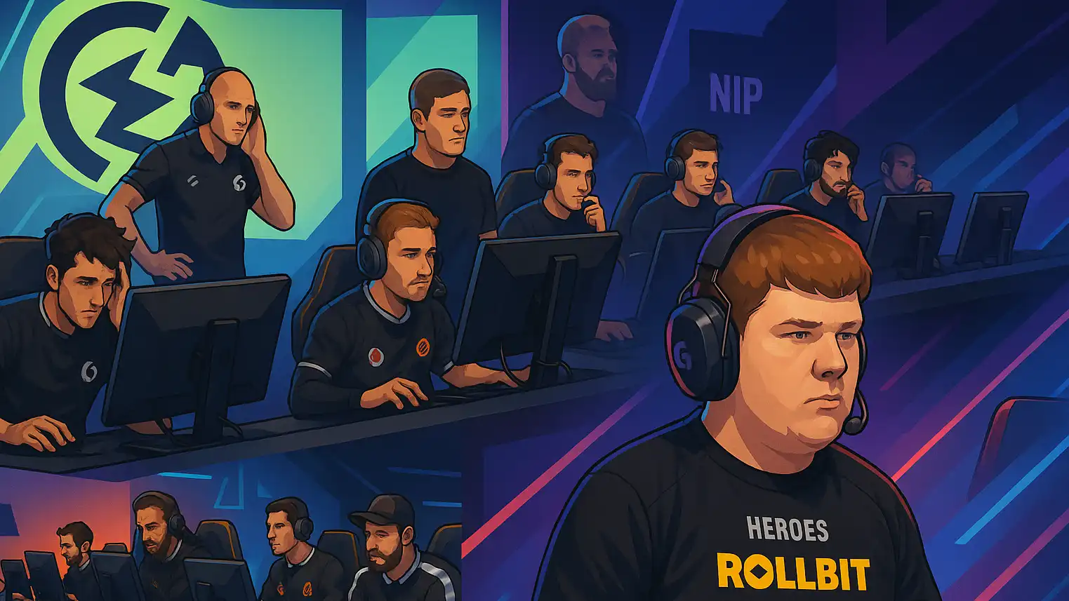 StarLadder Removes Rollbit Logo From Referee Shirts After Backlash at ...