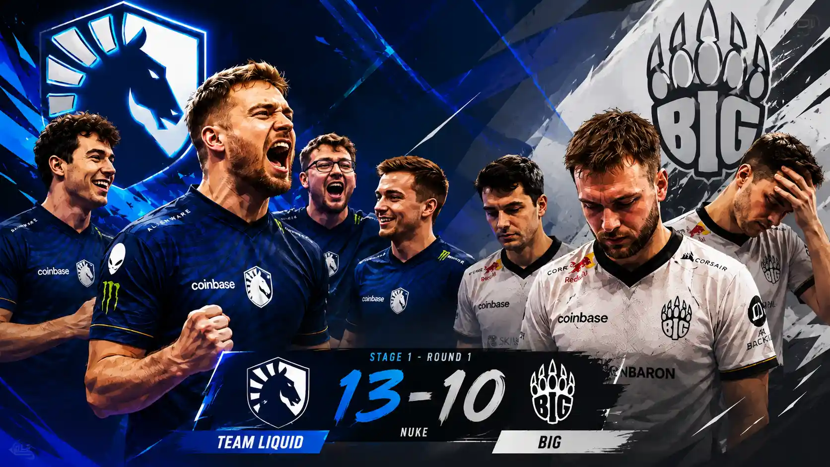 Liquid Survive BIG Scare as IEM Cologne Major 2026 Stage 1 Round 2 ...