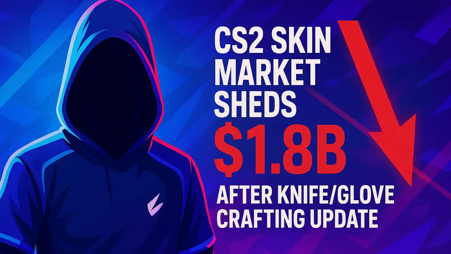CS2 skin market sheds $1.8B after knife/glove crafting update | CS2NEWS