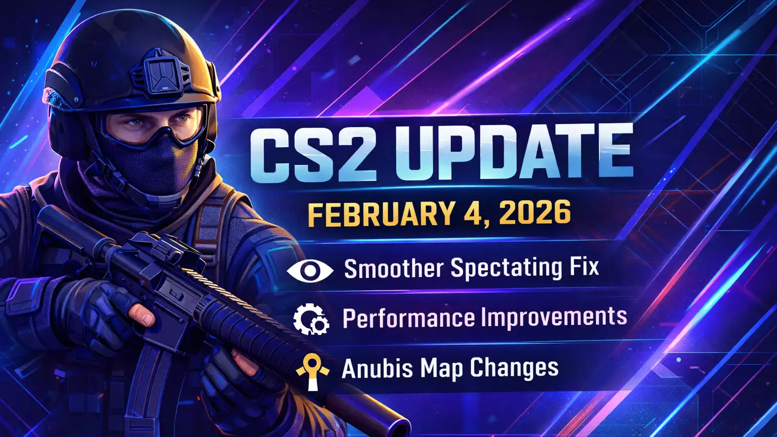 CS2 Update February 4, 2026: Spectator Fix, Performance Improvements ...
